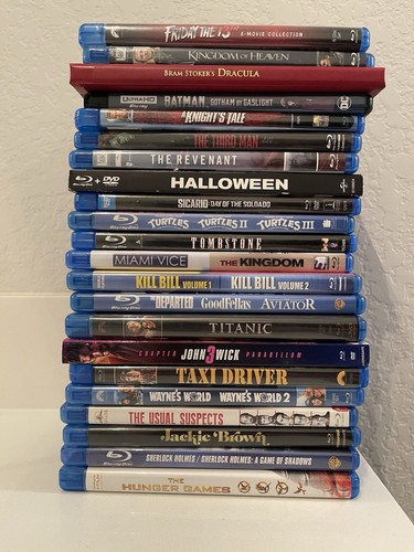 Blu-ray Lot 40 Individual Blu-ray Movie Titles *No Digital Codes* | eBay