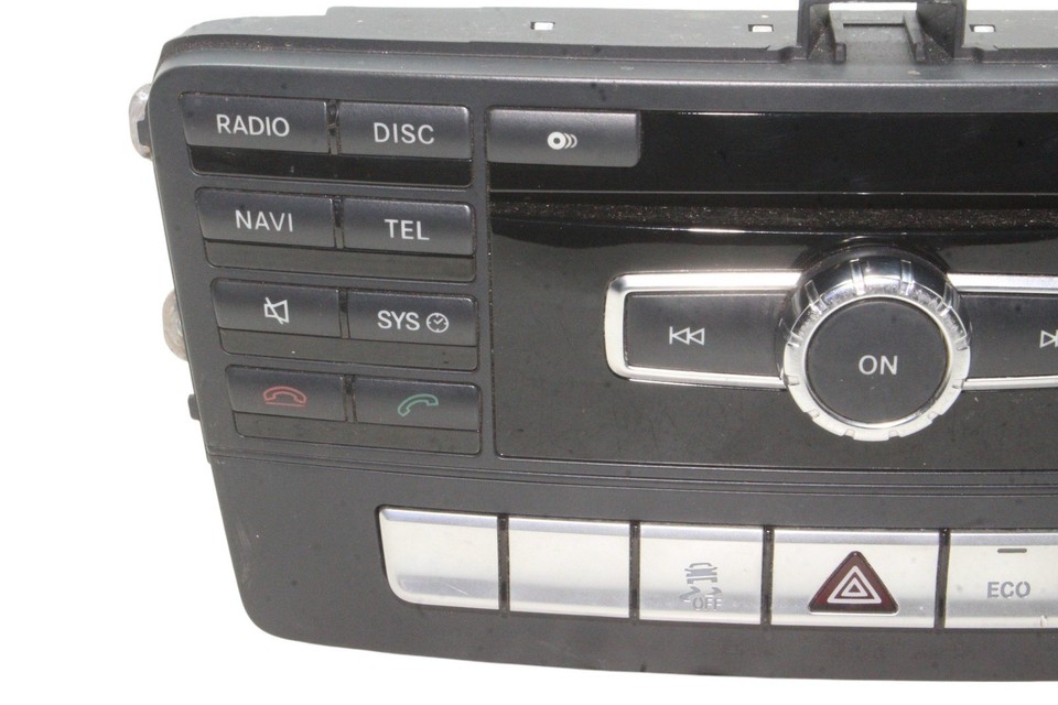 MERCEDES-BENZ SLK R172 Music Navi CD Radio Player Head Unit A1729001505 ...