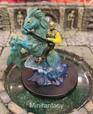 Wave Rider D&D Miniature Dungeons Dragons Pathfinder Merfolk Triton ...