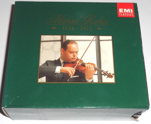 Michael Rabin 1936 - 1972 Complete 6 CD Box Set EMI Classics SONOPRESS ...
