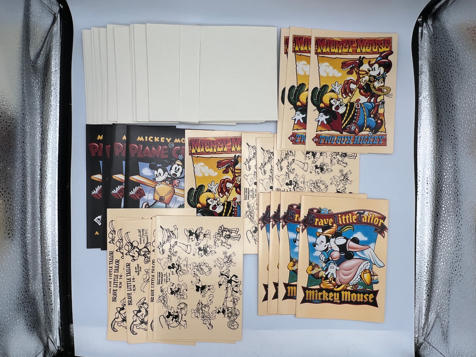 Lot of Walt Disney Note Cards/Greeting Cards Mickey Mouse Classic ...