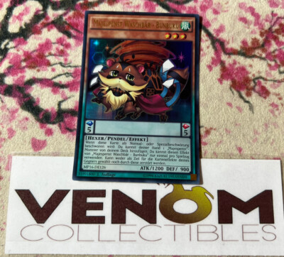 1x (M/NM) *GERMAN* Majespecter Raccoon - Bunbuku MP16-EN126 Ultra 1st ...