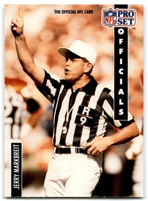 1991 Pro Set Jerry Markbreit #364 | eBay