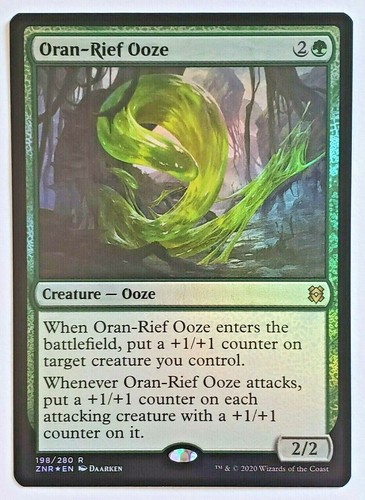 MTG 2020 Zendikar Rising ORAN-RIEF OOZE 198/280 Rare Foil M/NM | eBay