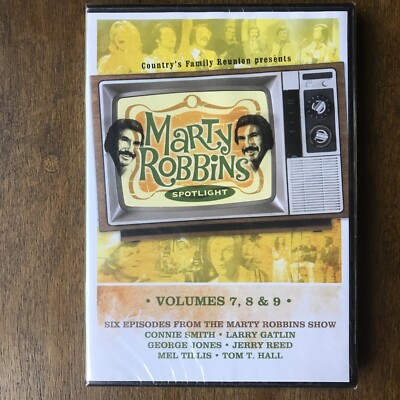 Marty Robbins Show Spotlight, Volumes 7, 8, 9 DVD, Six Episodes, George ...