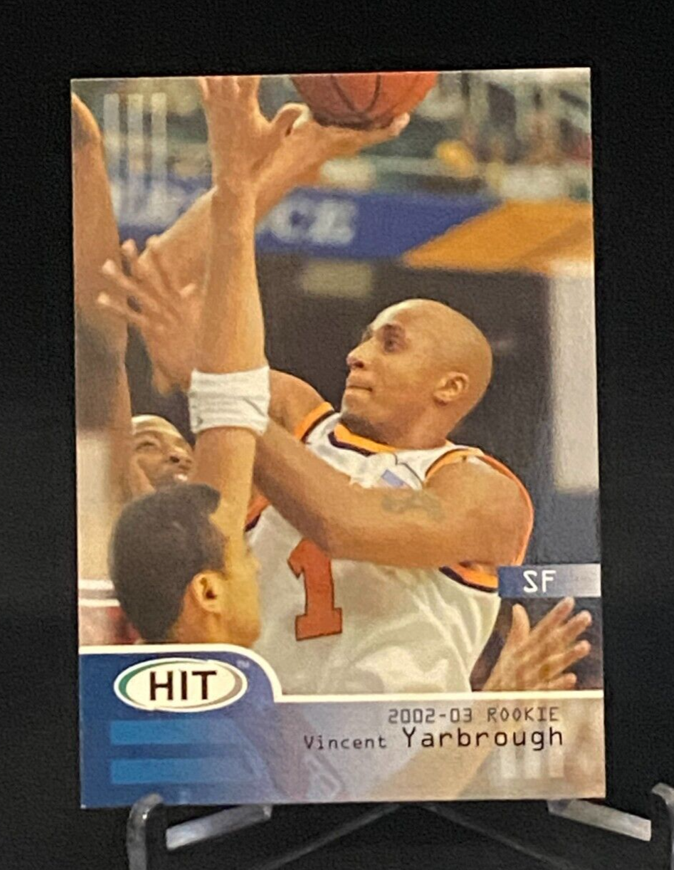 2002-03 Sage HIT Rookie Card #26 Vincent Yarbrough Tennessee Volunteers ...