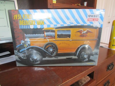 MINICRAFT 1931 FORD MODEL A DELIVERY VAN MODEL KIT #11214--NEW-SEALED ...