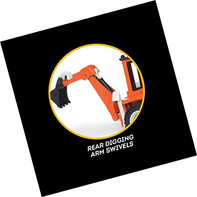 Battat Driven Micro Backhoe Loader With Realistic Sound Ages 3 and up ...