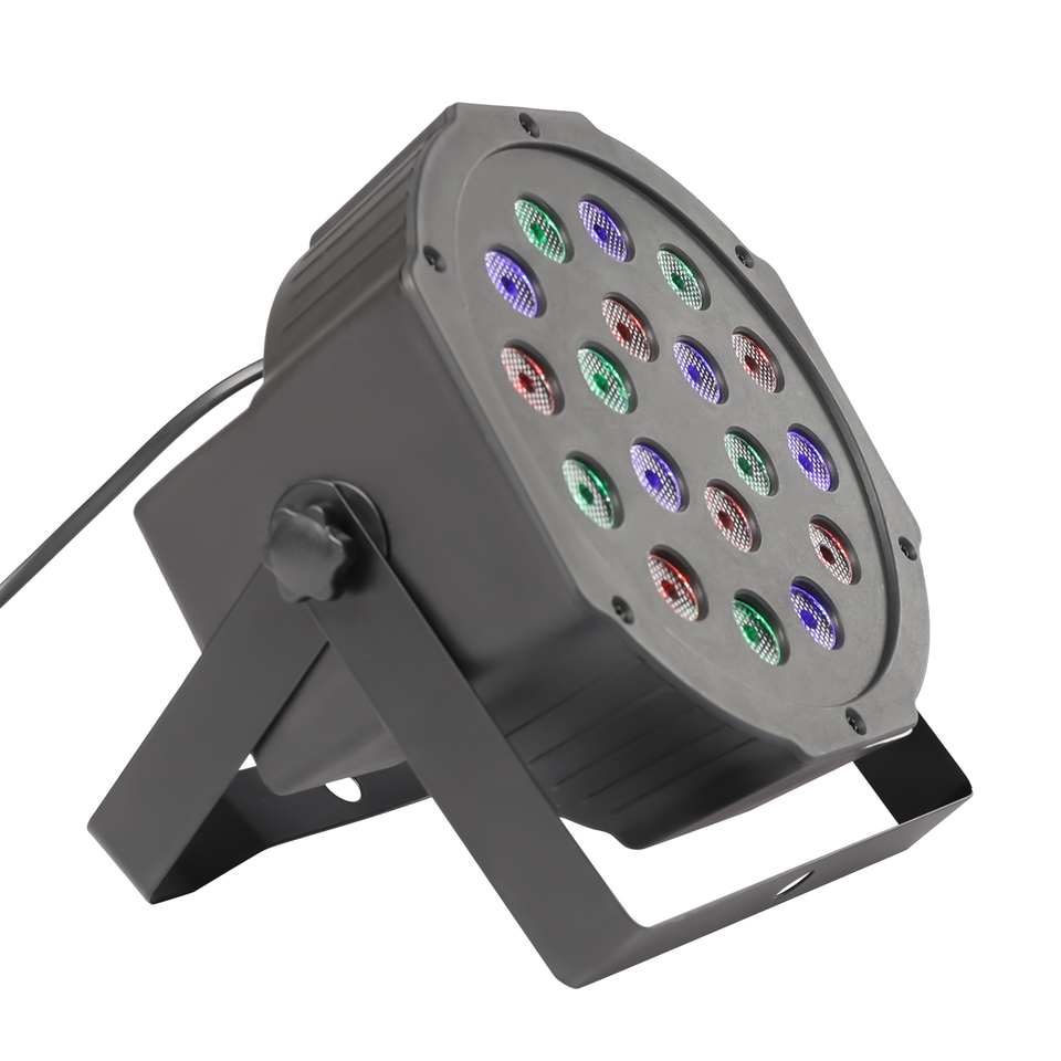 18 LED Par Can Light DJ Stage Lighting RGB DMX Club Disco Party Show ...