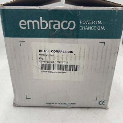 WR87X33165 GE REFRIGERATOR COMPRESSOR *NEW OEM PART* | eBay