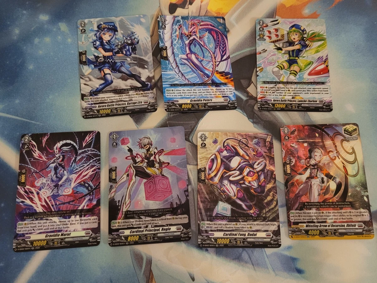 Cardfight Vanguard Rare Cards