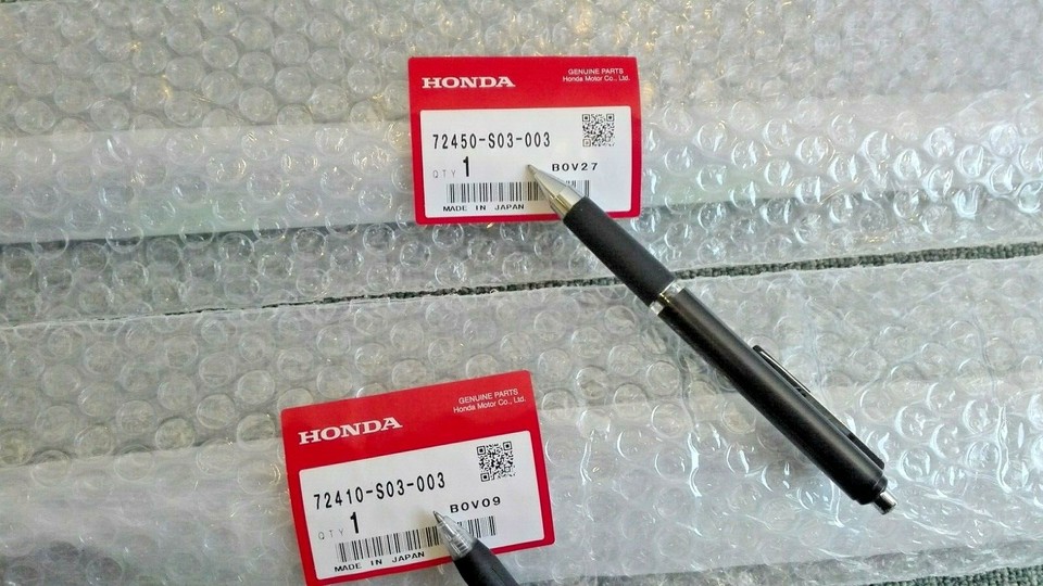 Honda Genuine Civic Coupe 2DR EJ6 EJ7 EJ8 EJ9 Window Glass Seals Door ...