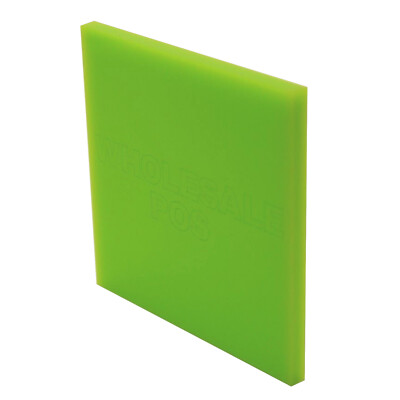 Bright Green Perspex® Acrylic Plastic Sheet 3mm Thick Custom Cut-to ...