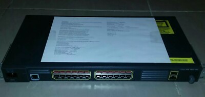 Cisco ME 3400 Series ME-3400-24TS-A 24-Port External Managed Switch | eBay