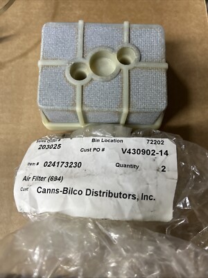 Solo 694 chainsaw Air Filter Block 024173230 | eBay