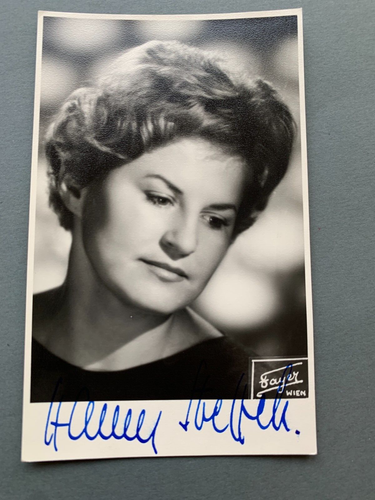 HANNY STEFFEK (†2010) Oper signed Autogrammkarte 9x14 Autogramm | eBay