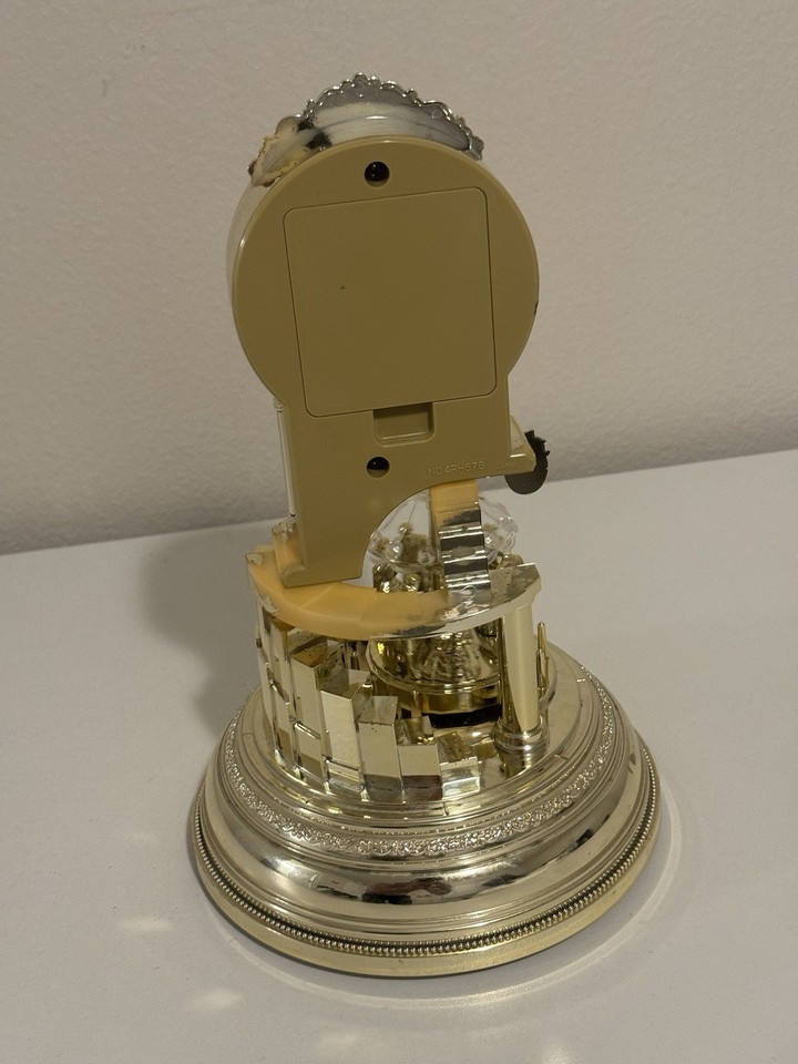 Vintage Rhythm Quartz Anniversary Clock Movement Dancing Couples Japan ...