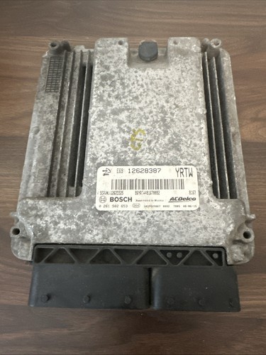 08-09 CADILLAC STS 3.6 CONTROL ECU ECM PCM 12628387 YRTW BOSCH 12623325 ...