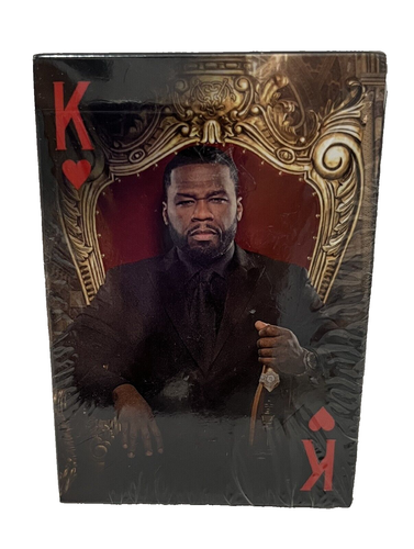 50 CENT Sire Spirits Branson Cognac Official Sized Poker Playing Card ...