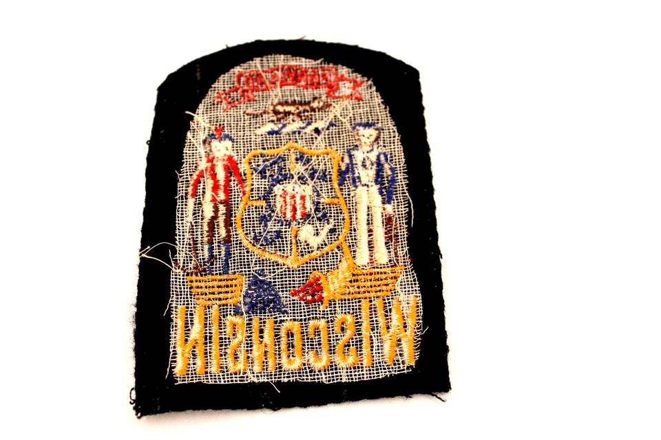 Wisconsin American Legion Wool Uniform Patch Rare USA | eBay