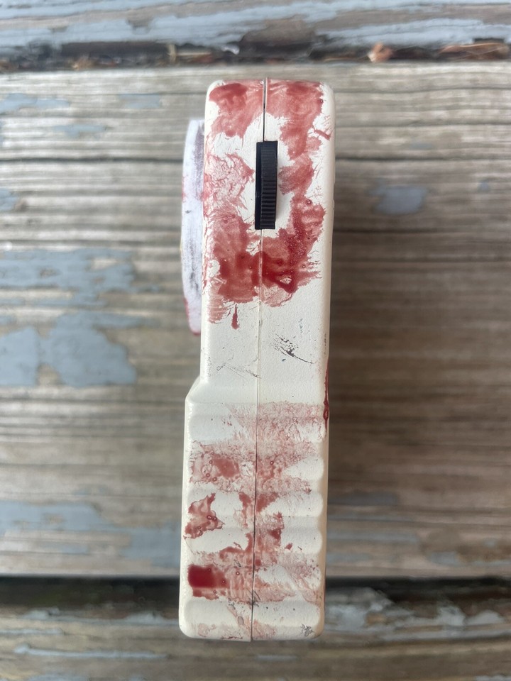 Ghostface Scream Voice Changer Prop Bloody Ending Scene | eBay