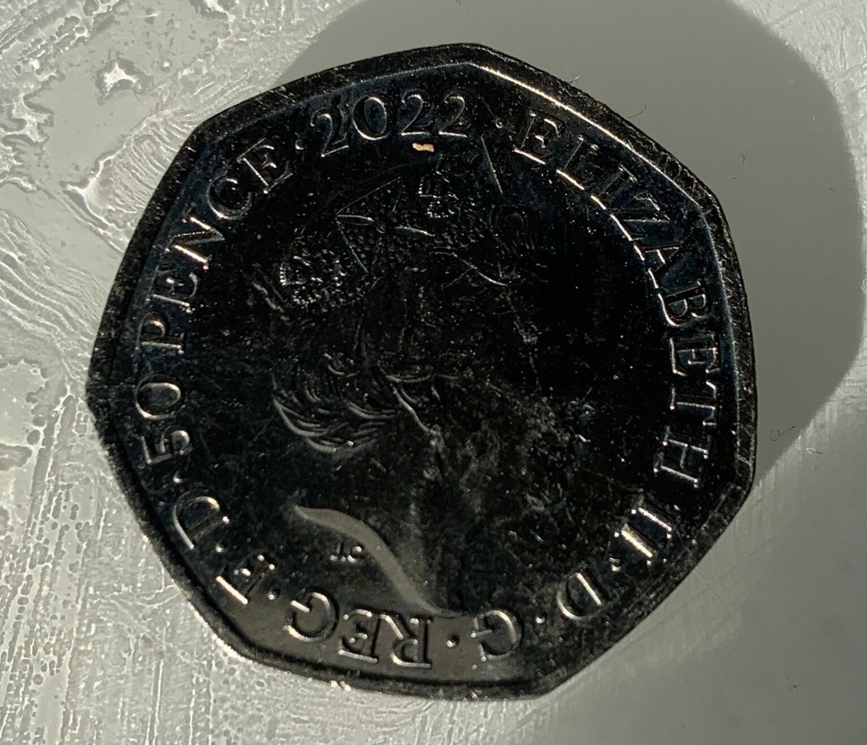 HM Queen Elizabeth Platinum Jubilee 70 Years 50p Coin | eBay UK