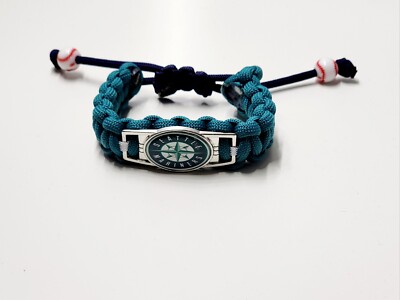 Seattle Mariners Adjustable Charm Bracelet Fan Apparel & Souvenirs ...