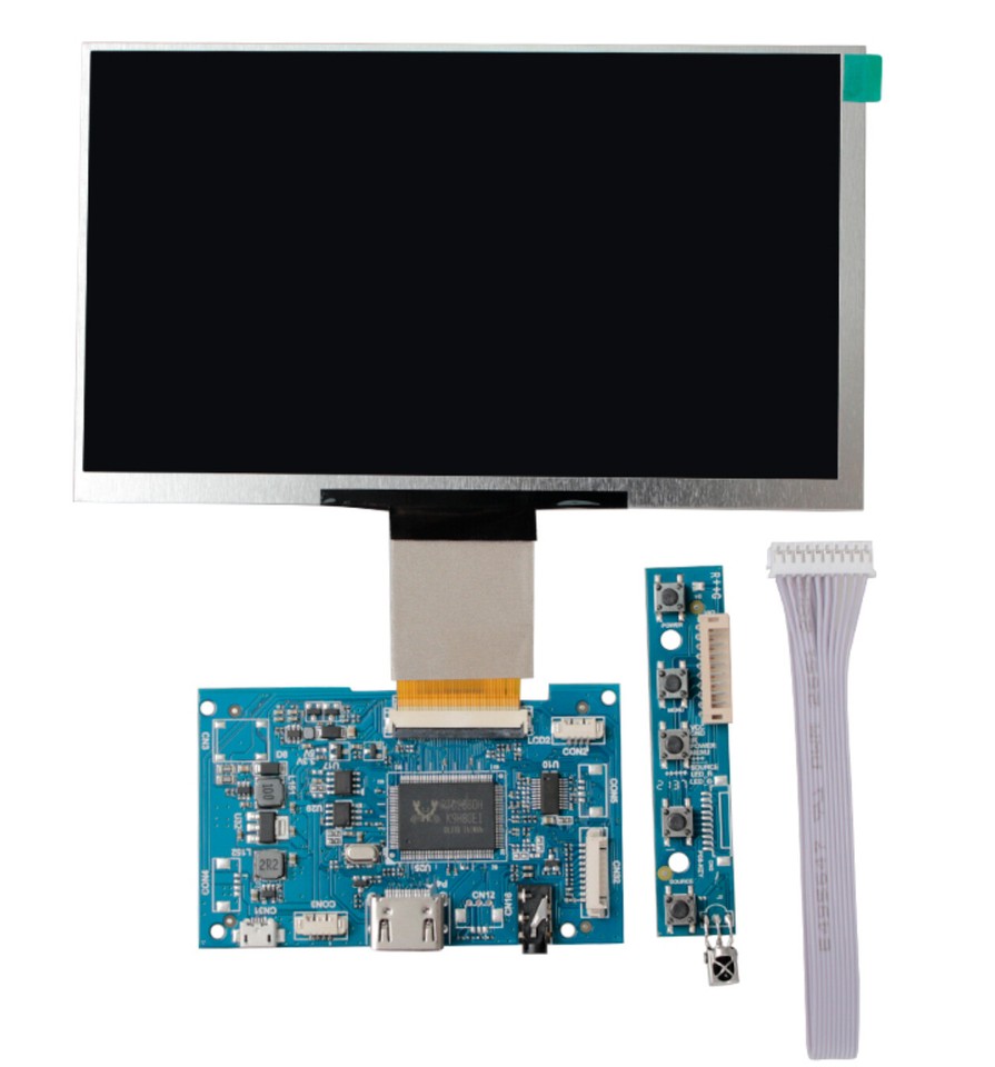 5/7/8/9/10.1 inch HD LCD screen 5V USB display driver board touch ...