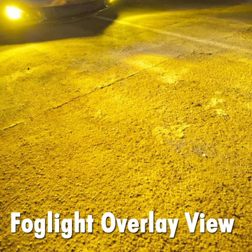 Precut Front Overlay Yellow Fog Light Tint Covers Fits 2022+ Outback ...