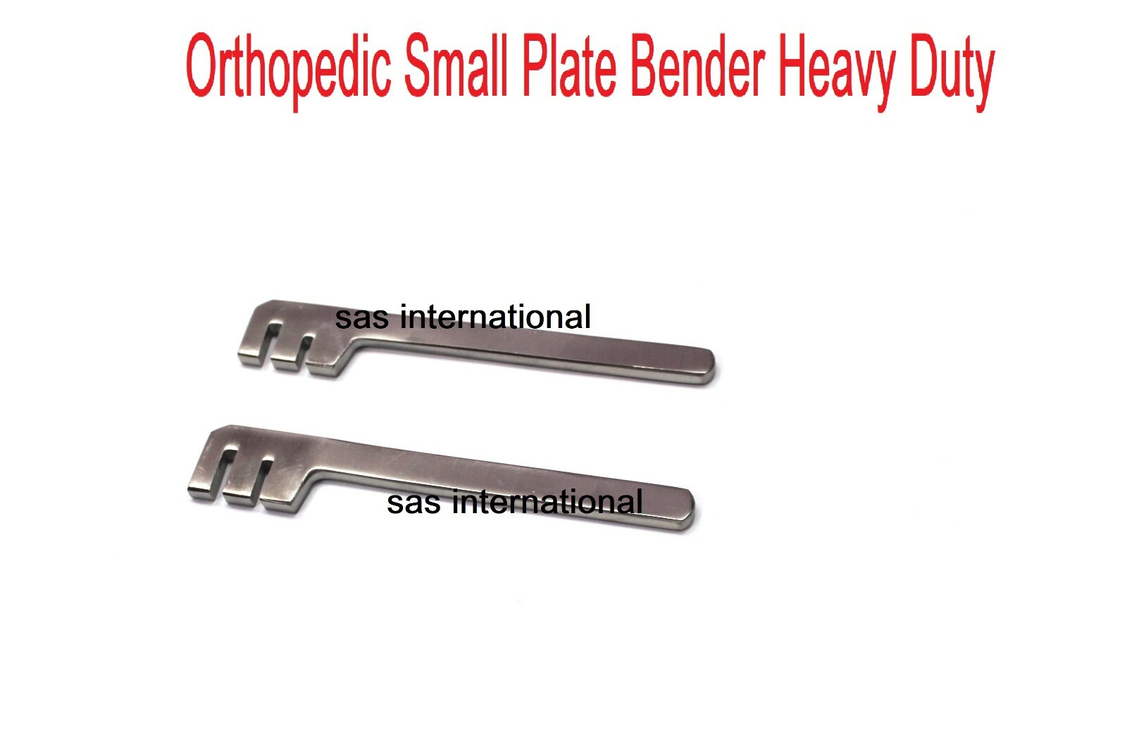 Orthopedic small plate bender heavy duty surgical instrument lot of 2 ...
