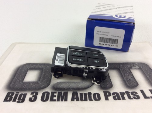 Jeep Dodge Chrysler Steering Wheel Cruise Speed Control Switch new OE ...