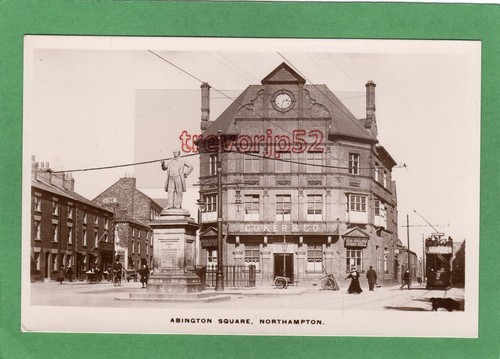Abington Square Northampton Tram Coker & Co RP pc unused Mayfair Ref ...