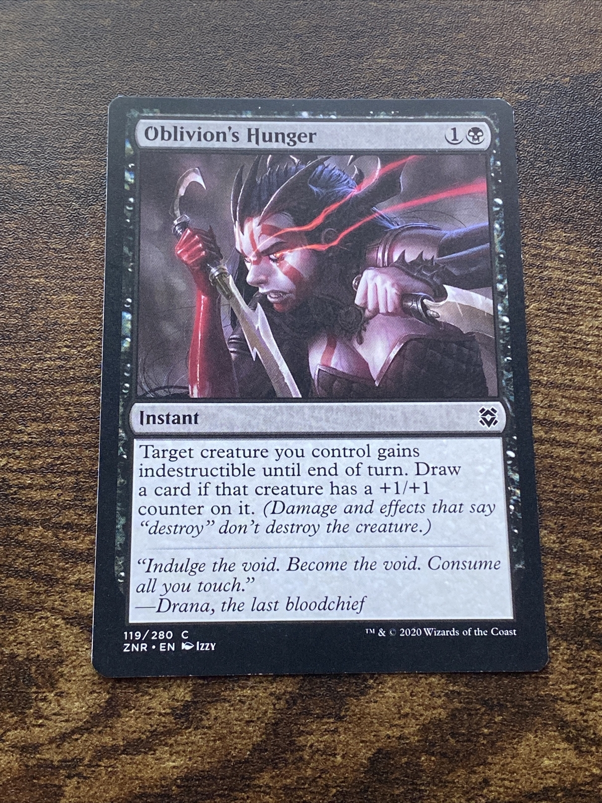 Oblivion's Hunger (119) Zendikar Rising MTG Magic The Gathering D4313 ...