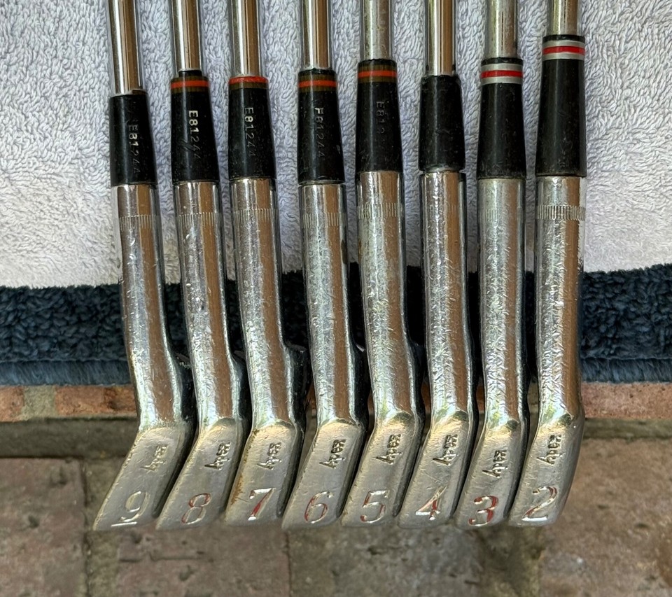 Ben Hogan Apex Forged Irons 2-9 Hogan Apex #4 Stiff Flex Steel Shafts ...
