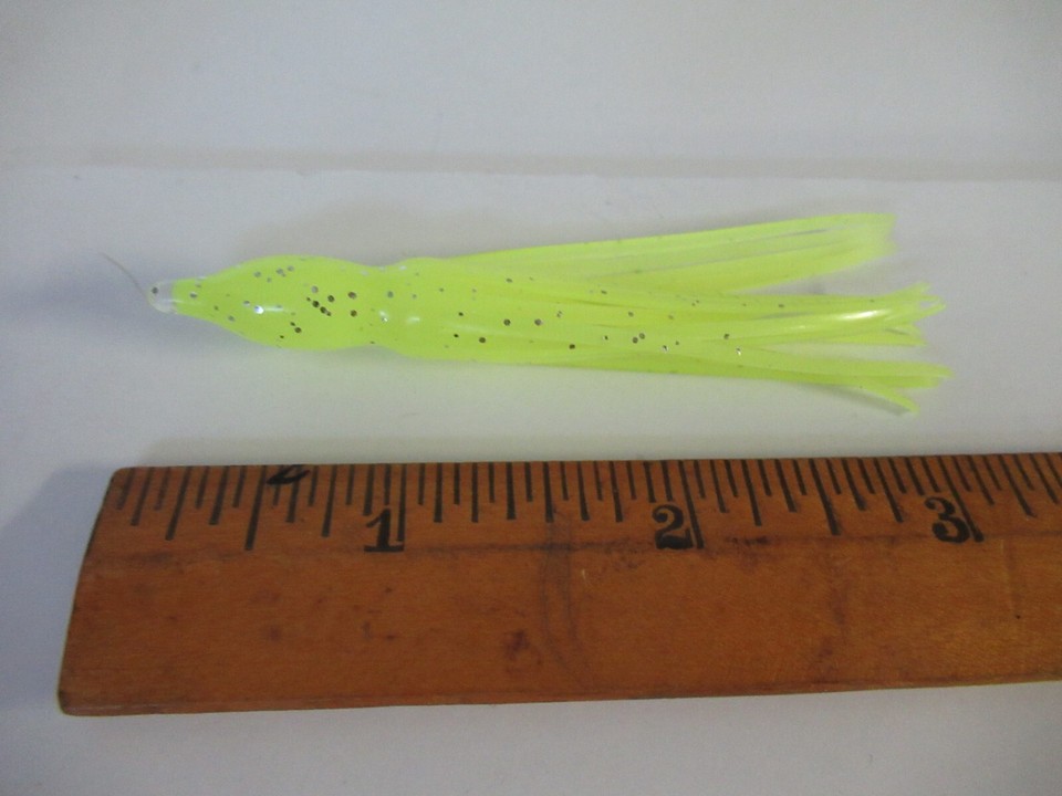 Hoochies Squid Skirts Octopus Trolling Fishing Lures 3" Choose Quantity ...