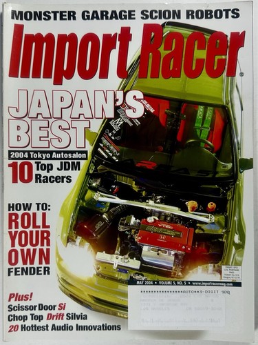 Import Racer May 2004 Magazine Custom Integra Civic EVO Silvia JDM Top ...