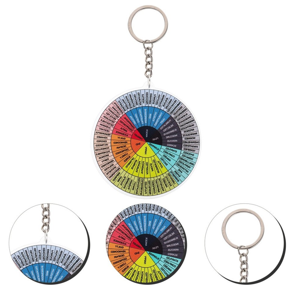 Portable Feeling Wheel Pendant Gifting Items Key Chain Aesthetic | eBay ...
