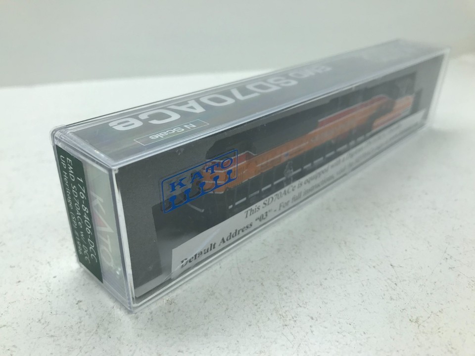KATO N SCALE 176-8406-DCC EMD SD70ACe UP SOUTHERN PACIFIC LOCOMOTIVE ...