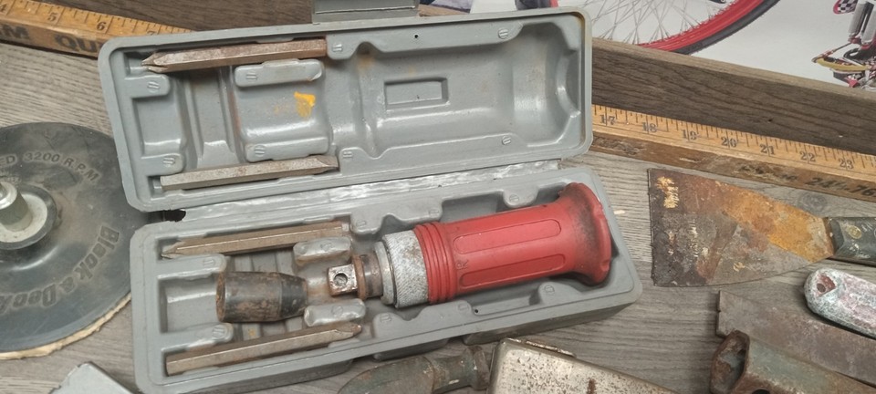 Vintage Junk Drawer Tool Box Clean Out Box Of Mixed Tools | eBay