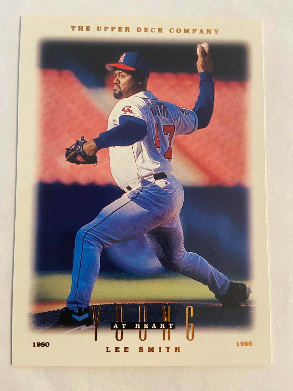 1996 Upper Deck #113 Young At Heart Lee Smith Angels | eBay