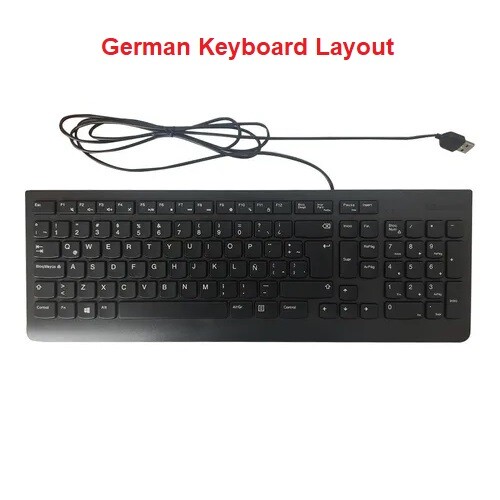 Lenovo SK-8823 00XH598 SD50L21291 German Azerty USB Keyboard 106 Keys ...