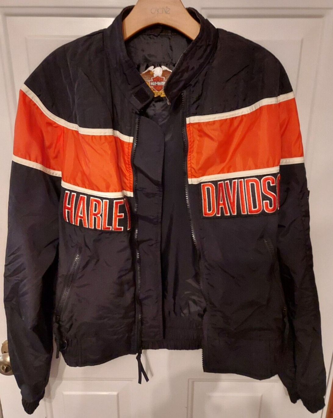 Harley Davidson Racing Jacket Motor Clothes Nylon She… - Gem