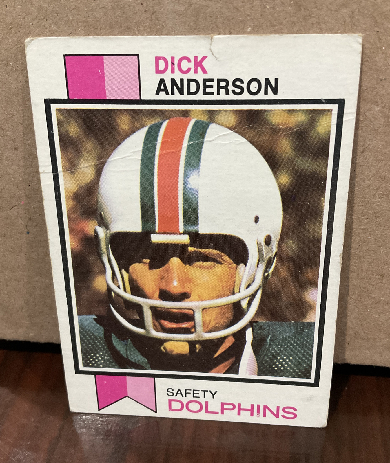 DICK ANDERSON 1973 TOPPS FOOTBALL CARD #240 - MIAMI DOLPHINS | eBay