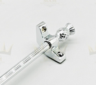 X13 Polished Chrome Stair Rods 3/8" x 28.5" Simplicity Reed Pipe ...