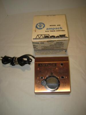 MRC Ampack model #402 transformer power pack ~ HO Scale Train ~ Works ...