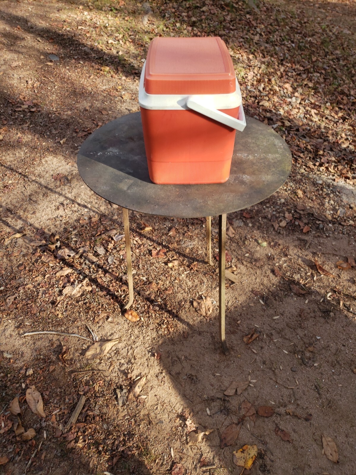 1980s GOTT Blue White 8 Quart 2 Gallon Ice Chest Cooler 10 Can Capacity ...