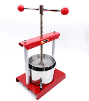 Household small stainless steel juice wine press manual grape press | eBay