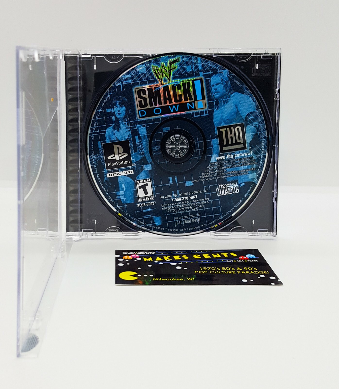WWF SmackDown (PlayStation 1, PS1) Disc Only- Tested WWE | eBay
