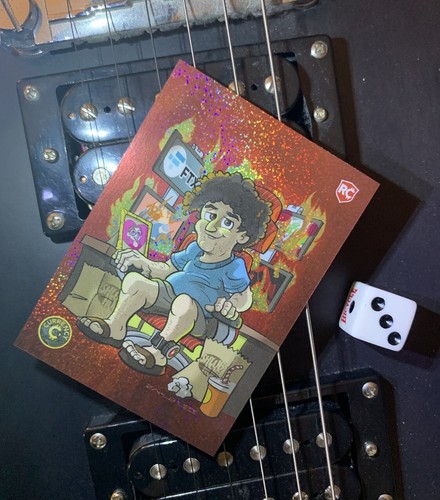 Sam Bankman-Fried Collectable Card #59 Cardsmiths Currency Crystal ...