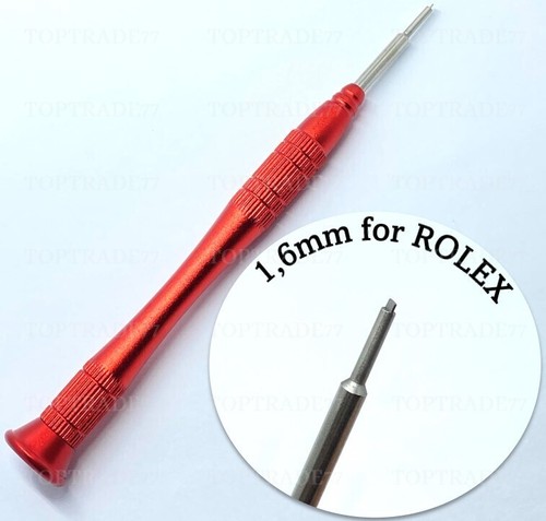 T-slot Perfect Fit 1.6mm Screwdriver For Rolex Oyster Bracelets | eBay